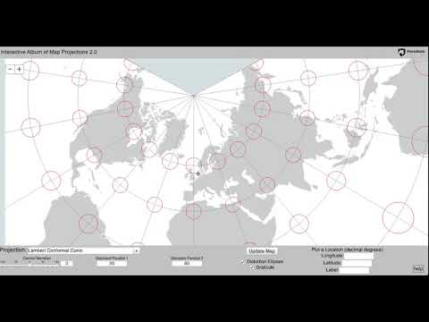 Part 3: Distortion in map projections