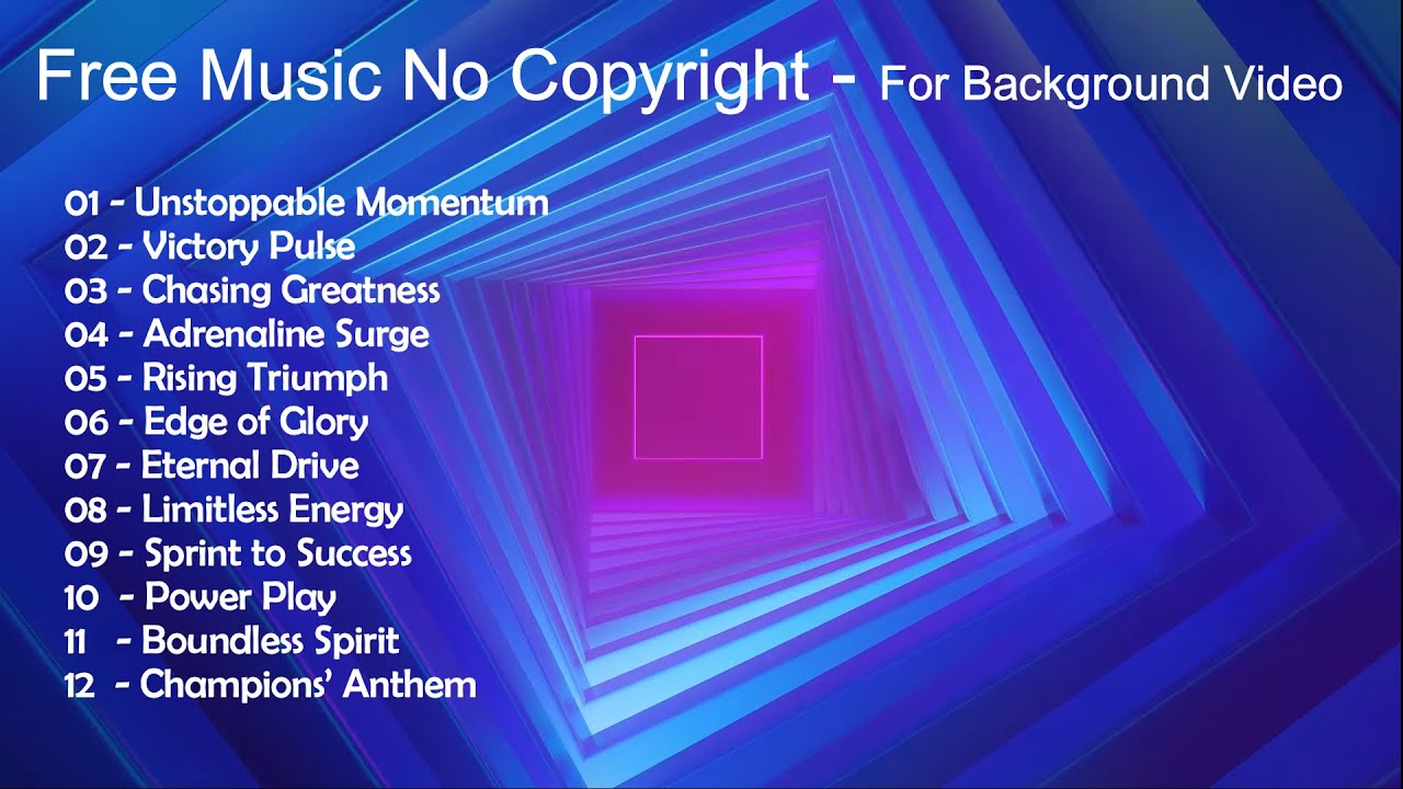 Free Music No CopyRights  | Instrumental for Sports