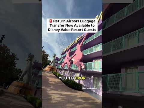 ‼️ NEW Disney Airport Luggage Transfer