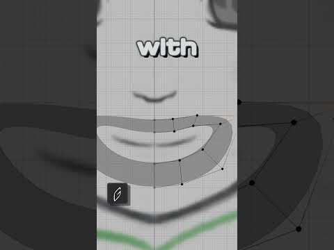 How to Make a Stylized Character Head in Blender - The Core Loops (Part 1) #shorts