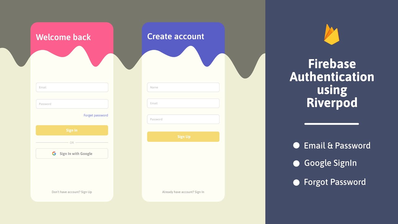 [Flutter] Firebase Authentication Using Riverpod
