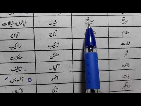 #urdu_grammar class 7 wahid jama with definition and spelling jaan pehchan ncert