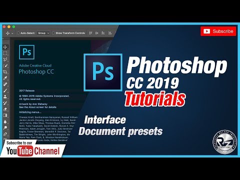Photoshop CC Interface Tutorial