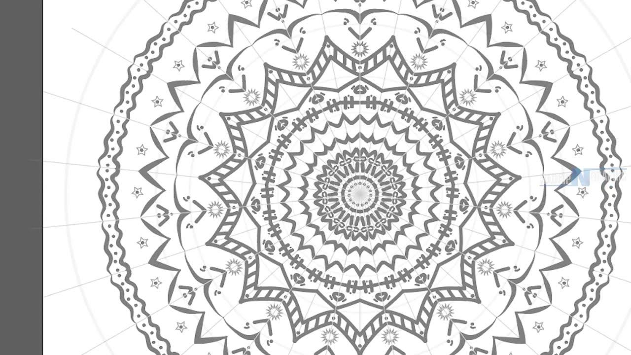 Draw complex lace pattern in Illustrator