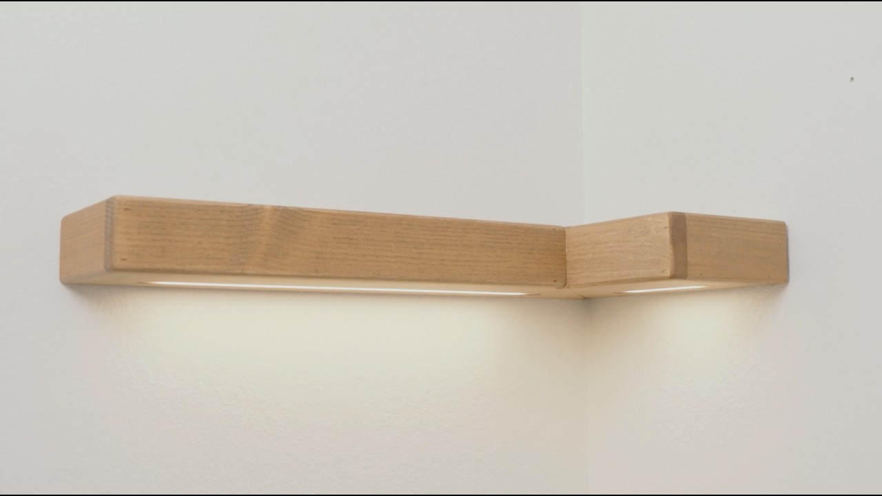 Lyons Crafted LED Corner Shelf Installation Video