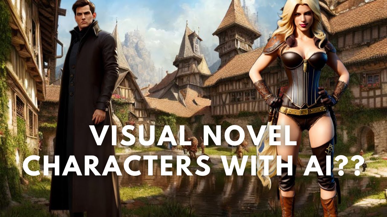 How To Make REALISTIC Visual Novel CHARACTERS Using Stable Diffusion
