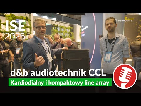 Pierwszy pasywny, kompaktowy system kardioidalny d&b CCL na ISE 2025