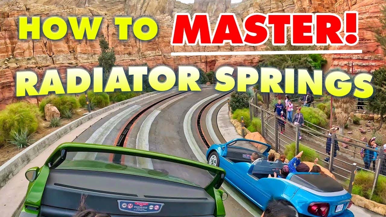 How to MASTER the Radiator Springs Racers queue | Strategy, Tips and How To
