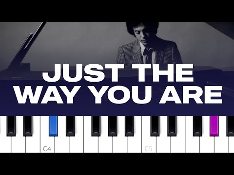 Billy Joel - Just the Way You Are (piano tutorial)