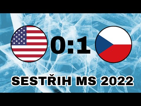 USA vs ČESKO MS 2022 Finsko
