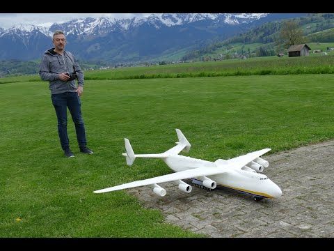 🇺🇦 RC Antonov AN-225 Mriya, Retracts, Flaps・ STL File for 3D printing・Cults