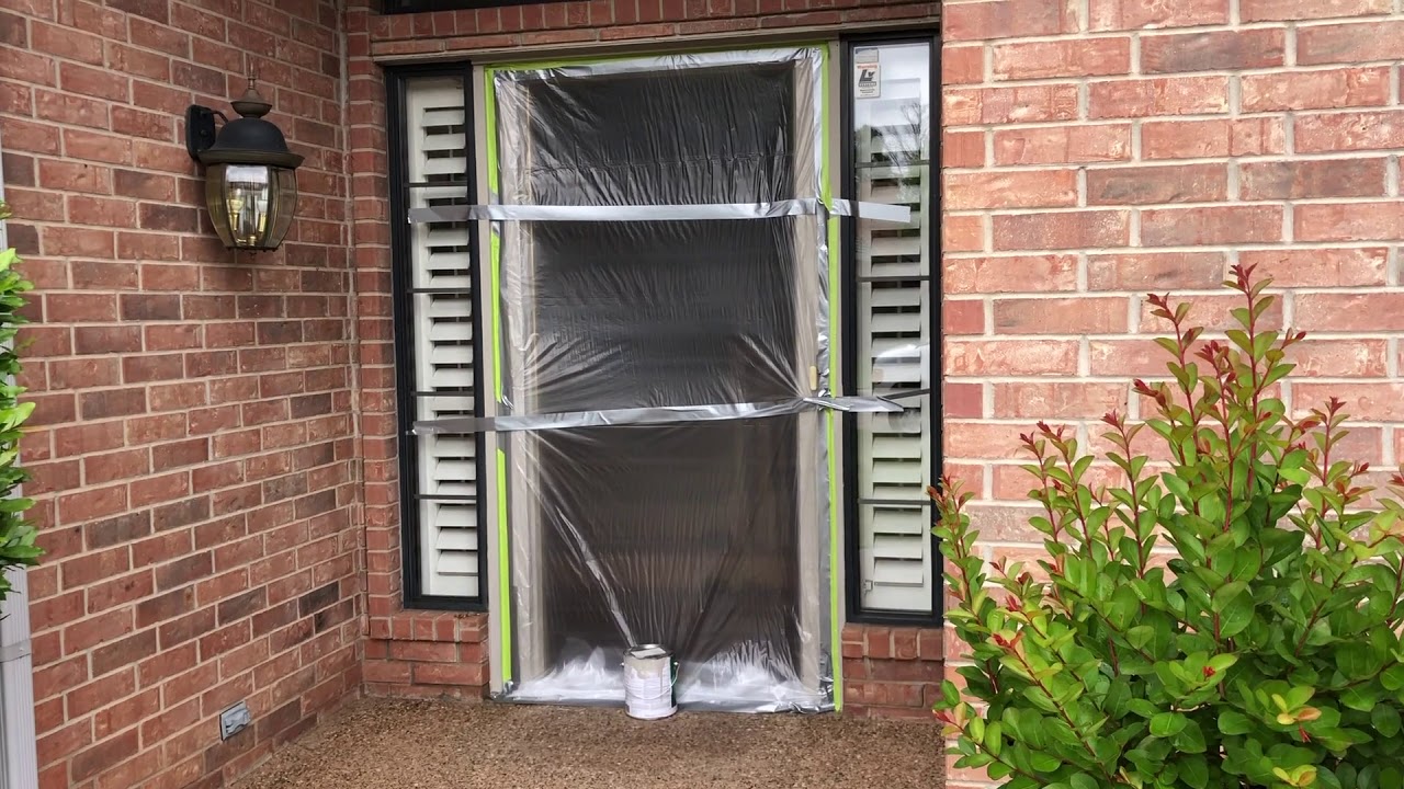 Door Project in Edmond, Oklahoma by Professional Touch Painting and Remodeling