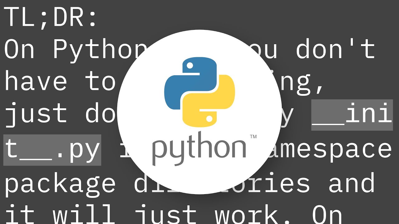 How do I create a namespace package in Python?