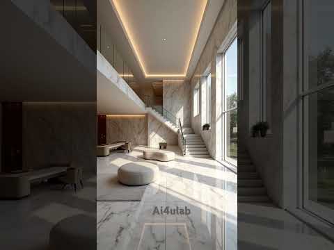 Ultra-Modern Marble Villa | Futuristic Luxury Home Design