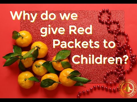 Why do we give out Red packets to Children on Chinese New Year?