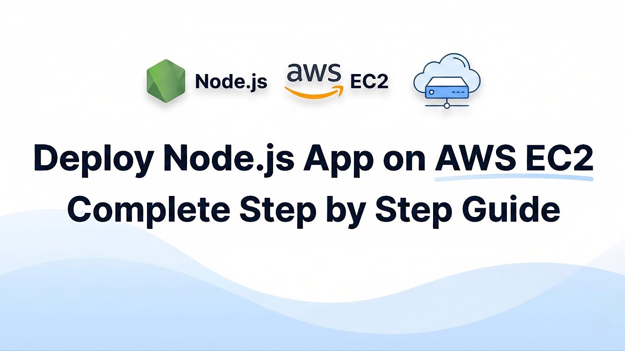 How to deploy Nodejs App on AWS EC2 | Step by Step Guide || Deploy Nodejs Project