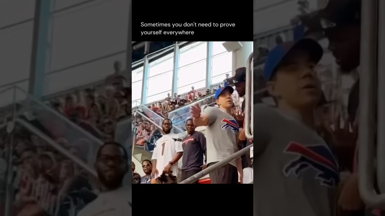 Sometimes you don’t need to prove yourself everywhere