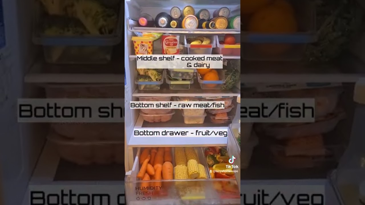 💫FRIDGE HACK- HOW TO STORE FOOD CORRECTLY