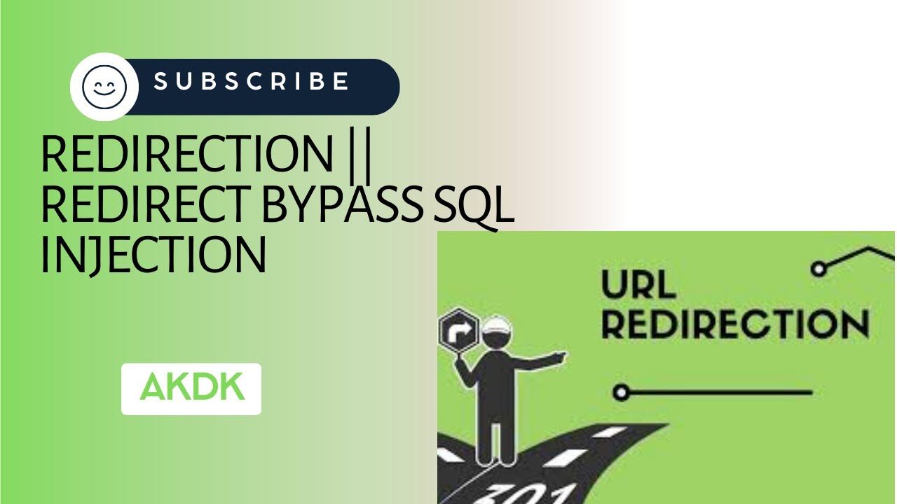 Redirect || Redirection Bypass Sql Injection