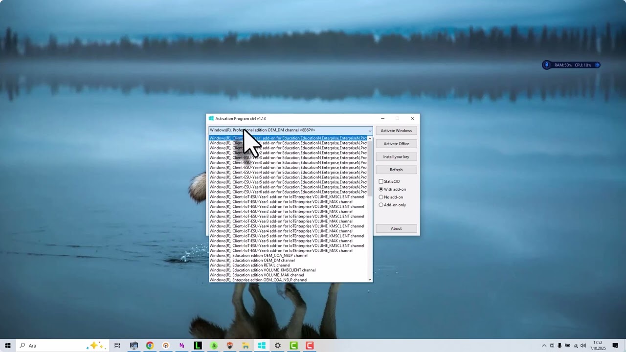 Activation Program 1.13: Offline License Activation Tool