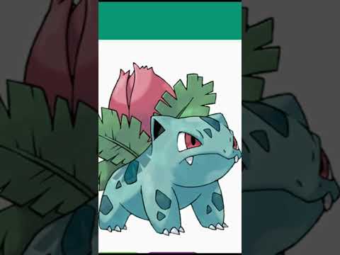 bulbasaur evolution #shorts #pokemon #evolution