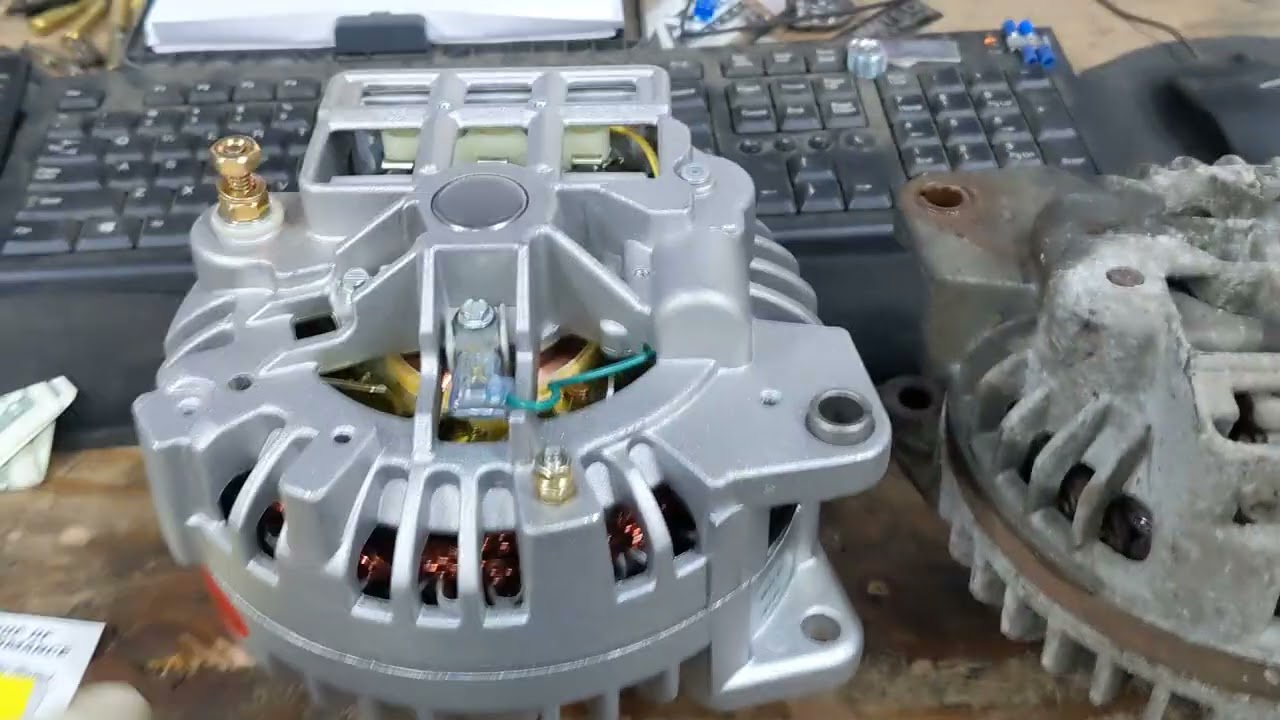Dodge 440 powermaster alternator conversion.