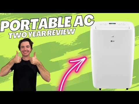 LG Portable Air Conditioner 2 YEAR REVIEW!!!
