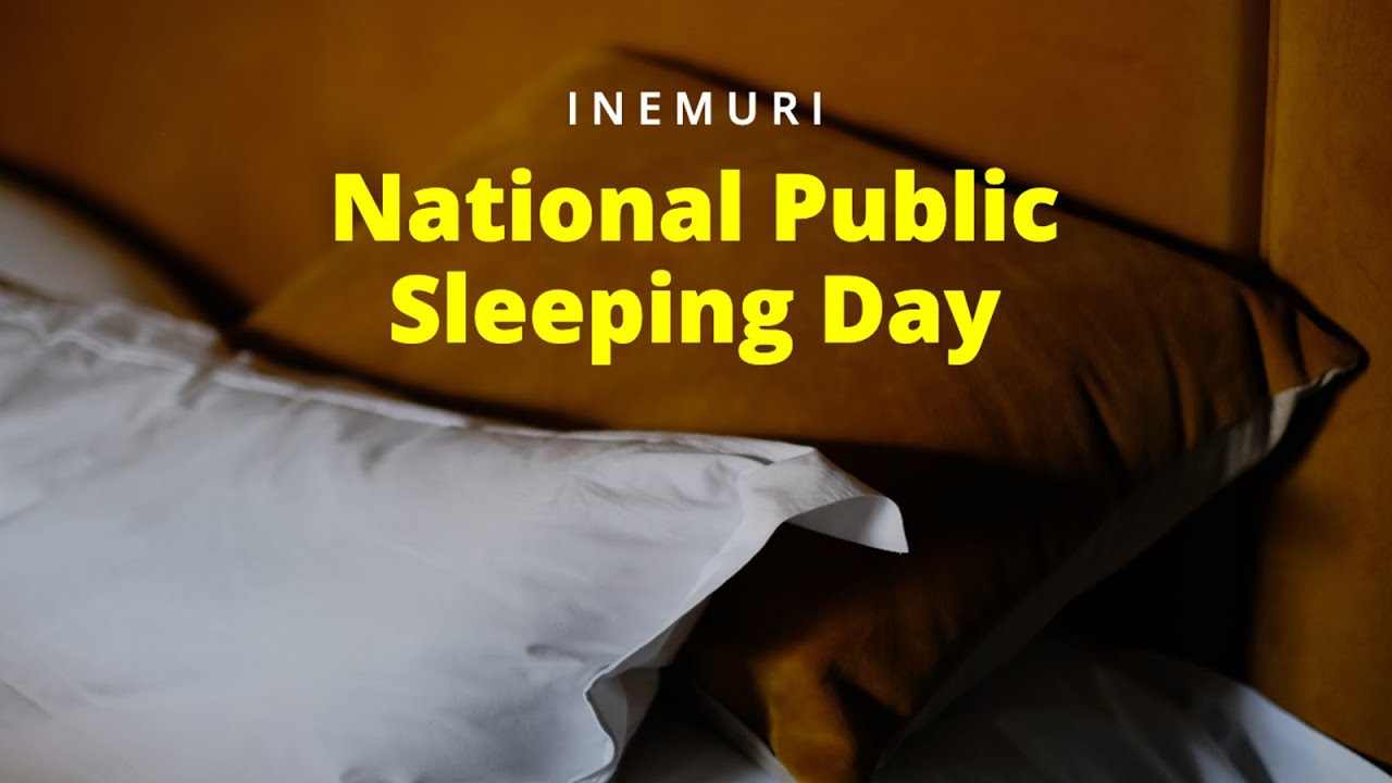 National Public Sleeping Day Video Template (Editable)