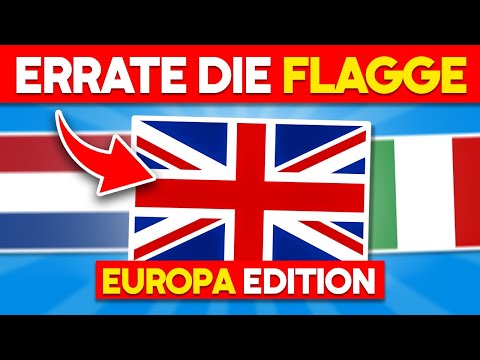 45 Europa Flaggen erraten! 🌍🚩| Flaggen Quiz