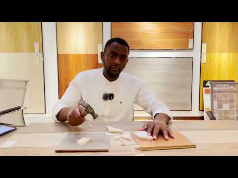 Comparative test of impact resistance of SPC floors and tiles