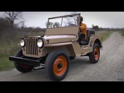 FCA US Historian Brandt Rosenbusch discusses the 1945 Jeep CJ2A | AutoMotoTV