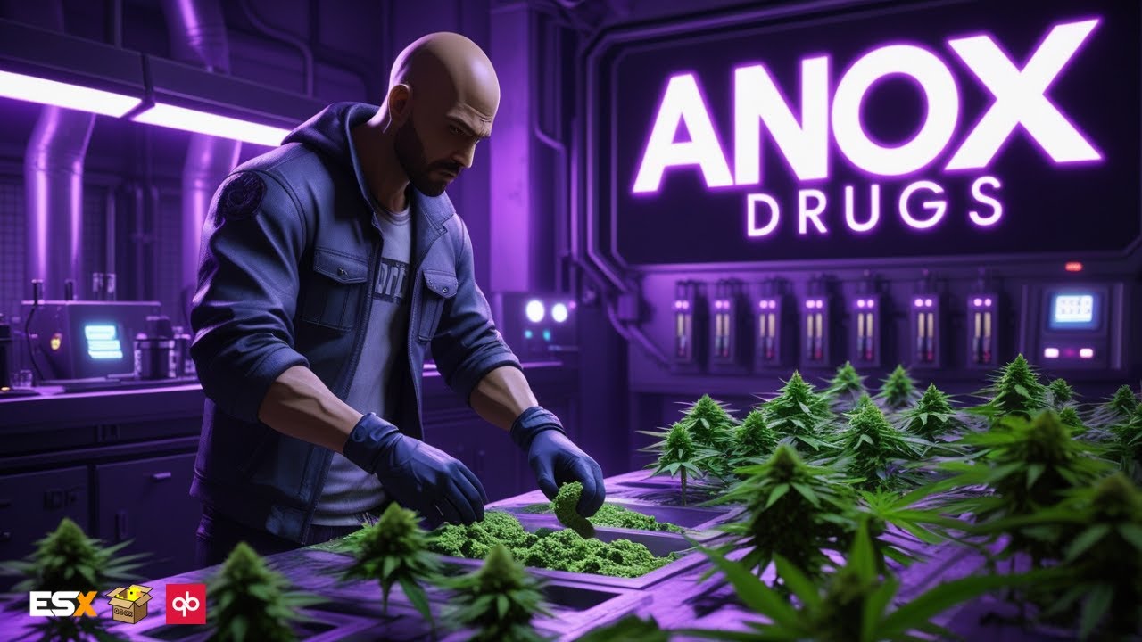 anox-drugs ESX/QBCORE/QBOX