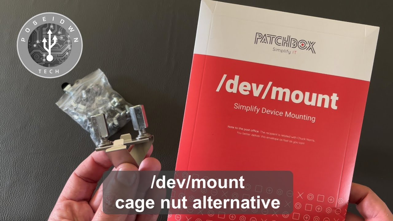 PATCHBOX /dev/mount - An alternative to  cage nuts