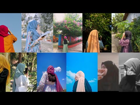 "Hijab Girl DP | Stylish & Aesthetic Hijabi Profile Picture Ideas 2025#hijabigirl ৯
