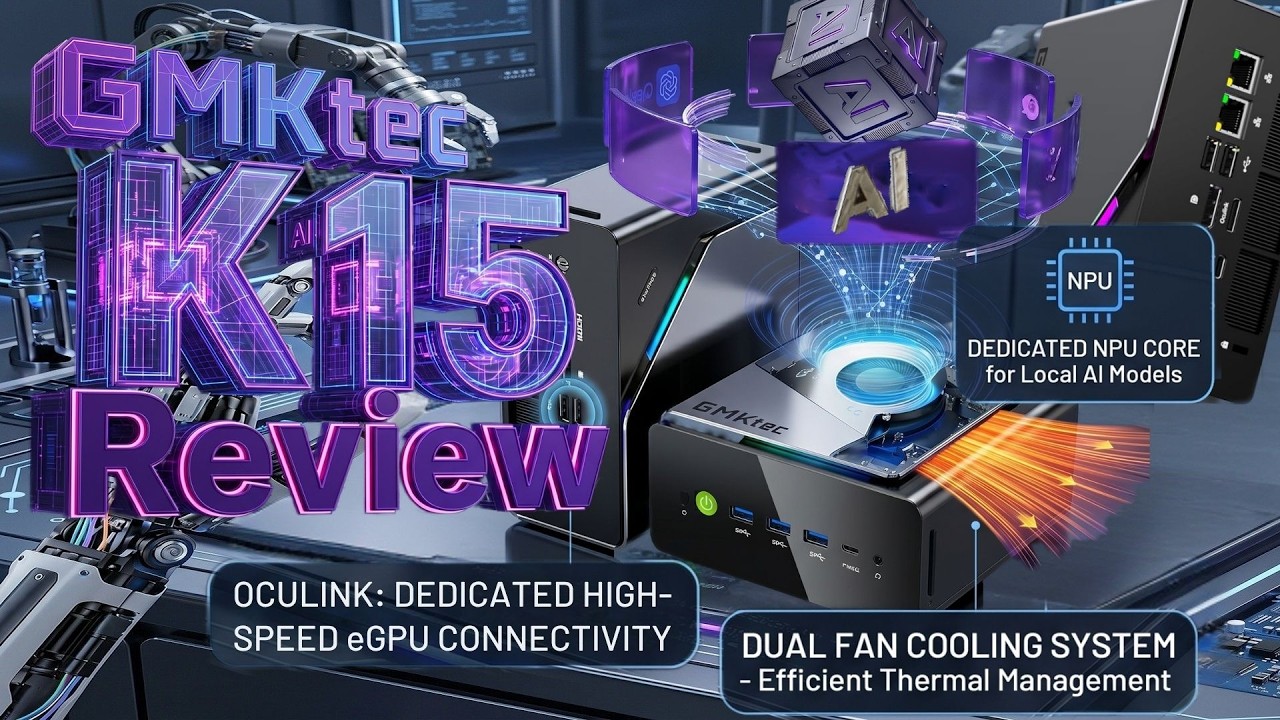 Building Up and Reviewing the GMKtec K15 – A Barebones Powerhouse? #gmktec
