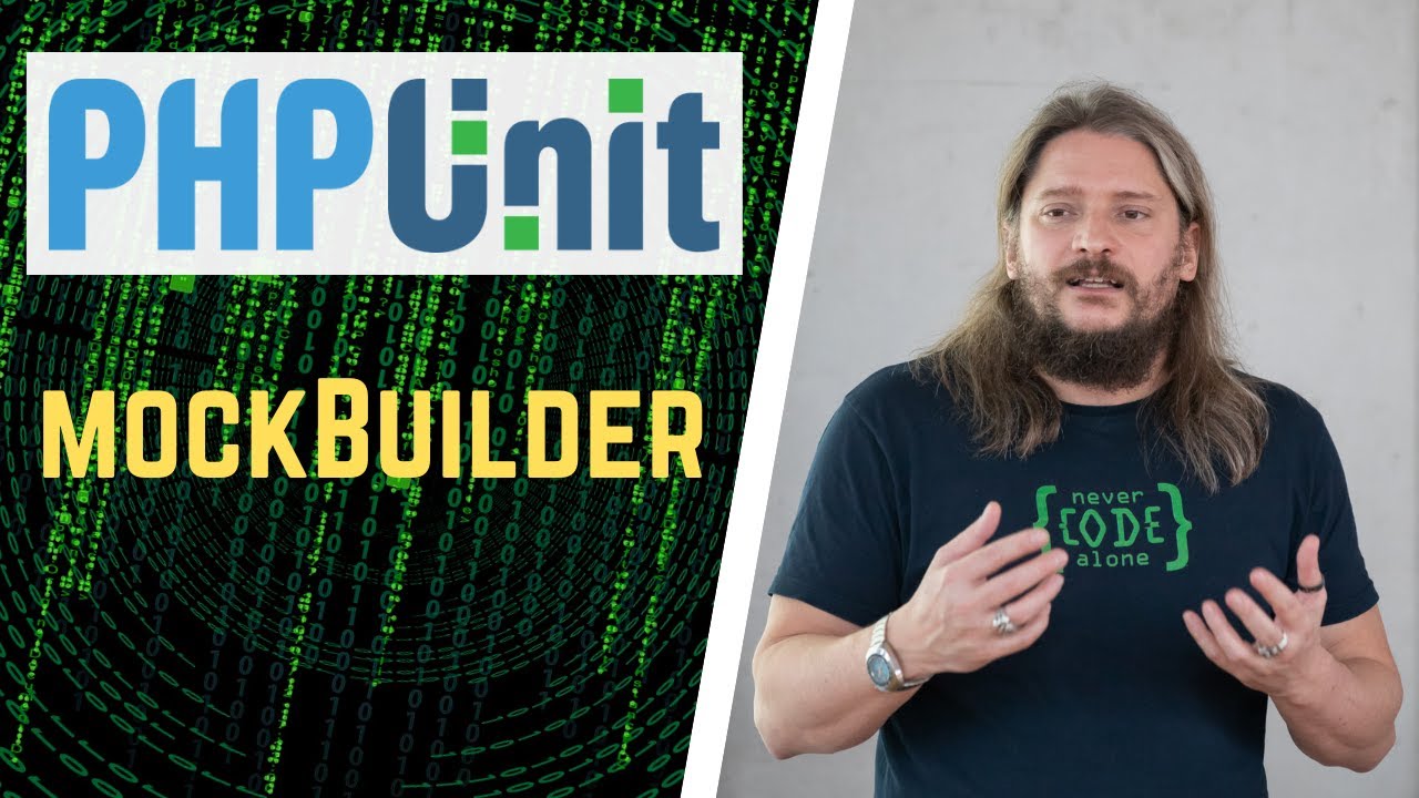 Live Coding Mocking mit PHPUnit MockBuilder als PHP Tutorial