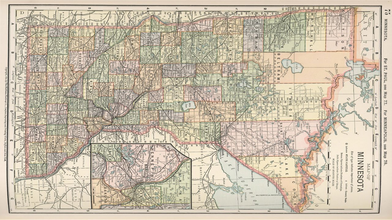 MN County Map