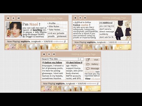 simple & interactive profile carrd tutorial | non pro | credits: chiggiri, wsnhwa, jynwld