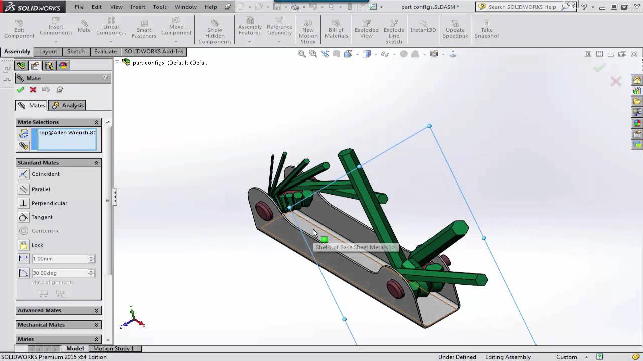 SOLIDWORKS Quick Tip - Limit Angle Mate