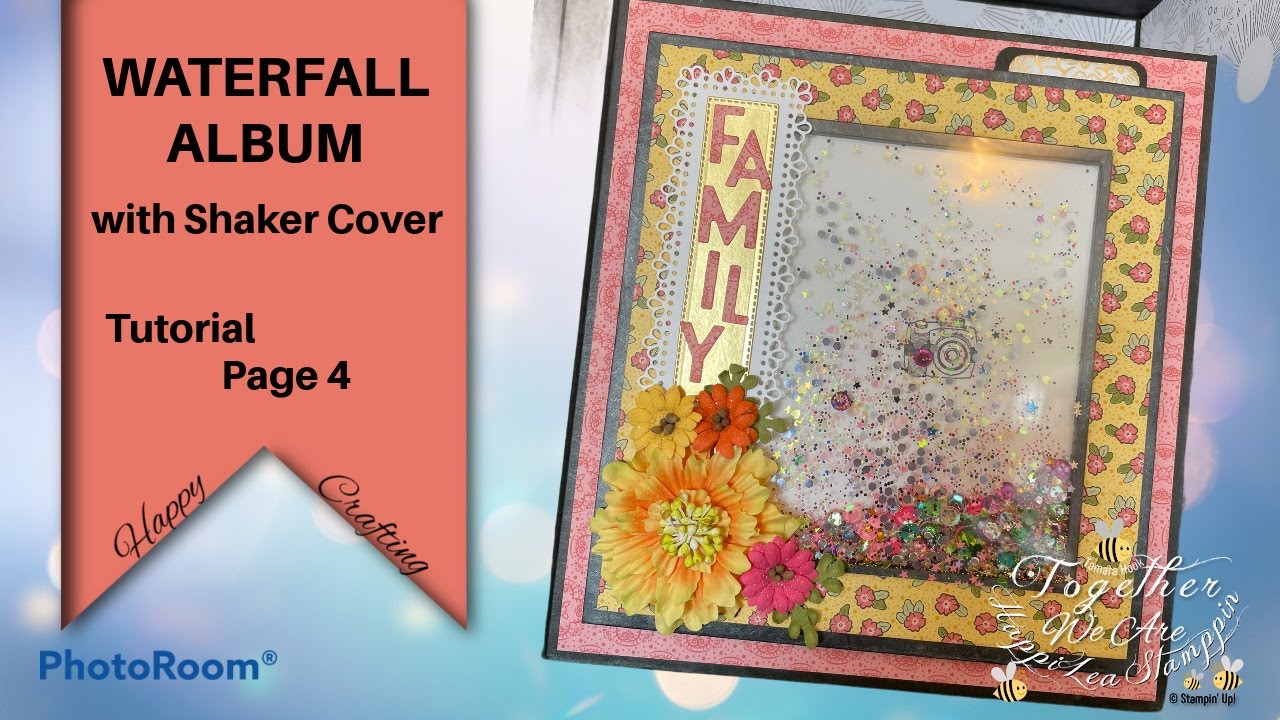 Waterfall Album with Shaker Cover | Tutorial - Page 4