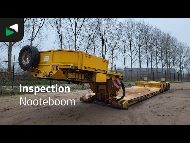 Nooteboom Low loader semi-trailer - BAS World