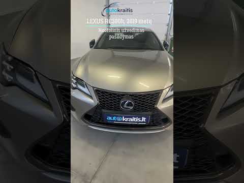 Lexus RC300h. Nuotolinis užvedimas ir pašildymas | Autokraitis.lt