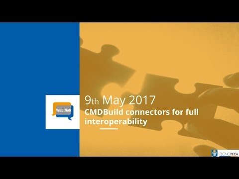 CMDBuild connectors for full interoperability - Webinar