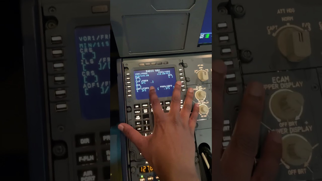 Mastering Manual NAV Tuning: How to Tune Frequencies in the Airbus A320 Like a Pro