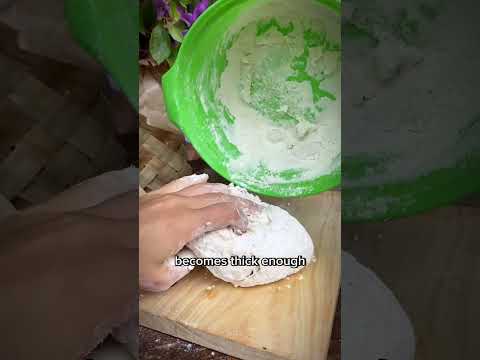 How to make dumpling dough #recipe #food #dough