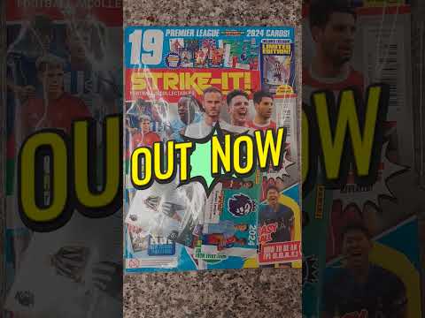 Panini Strike-it Magazine Issue 138 with free limited Edition card #football #tradingcards #shorts