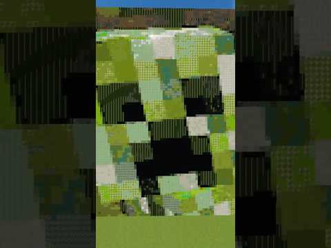 Epic Creeper Pixel Art In Minecraft ๐