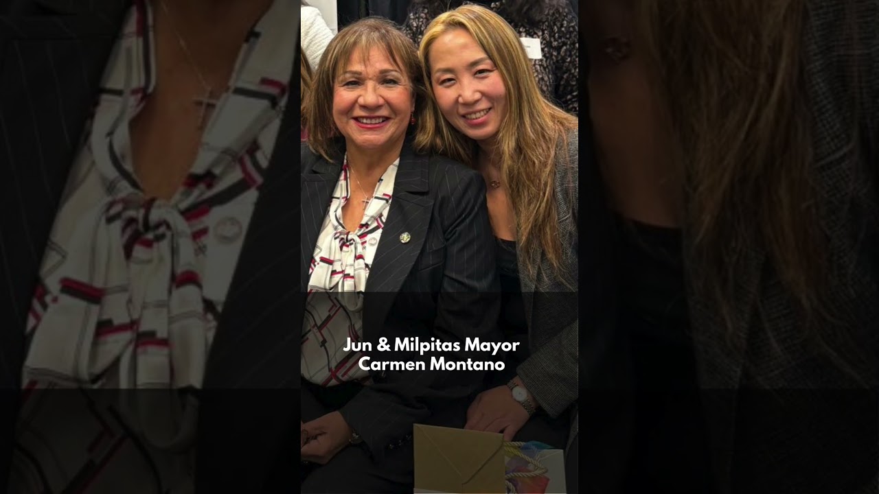 7EDU Founder Jun Liu at the Silicon Valley Central Chamber of Commerce's Mayors' Breakfast