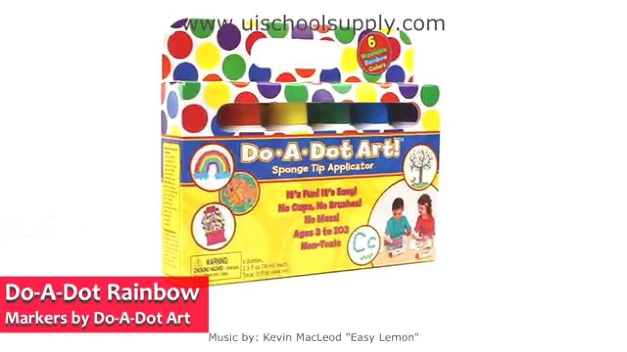 Do-A-Dot Rainbow Markers DAD101