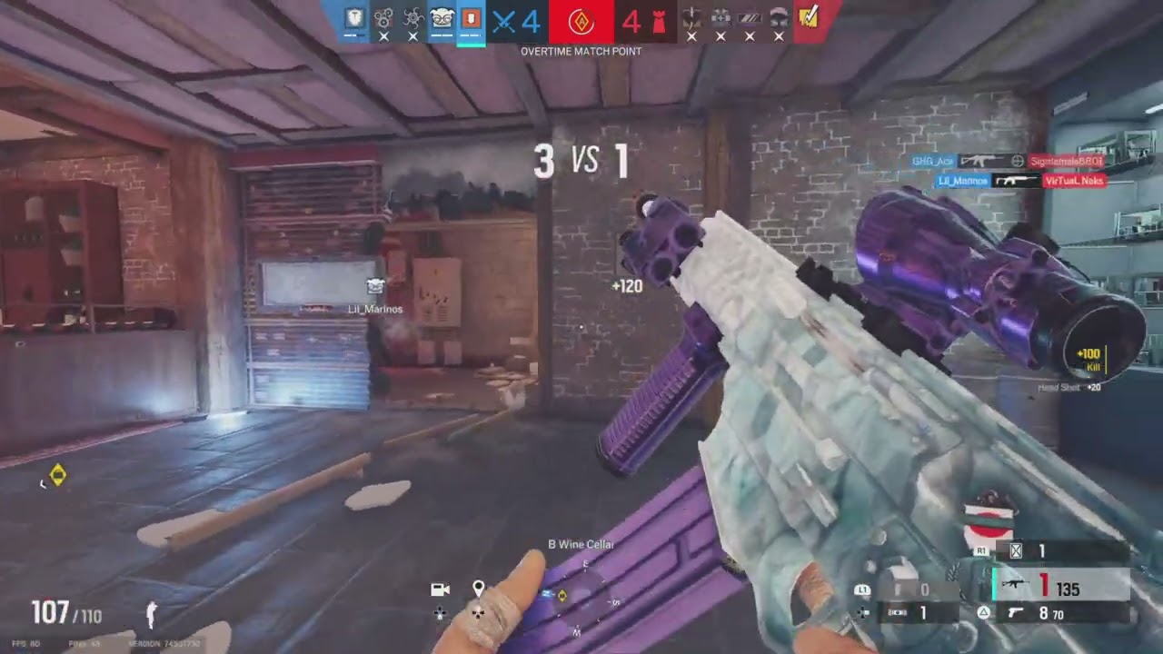 Chroma streaks r6 🔥🔥